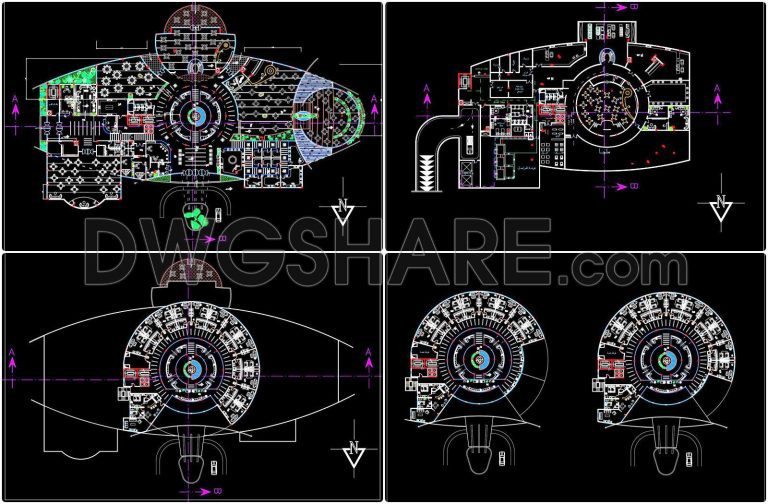 118. Download Architectural Drawings of a Fully Designed Hotel