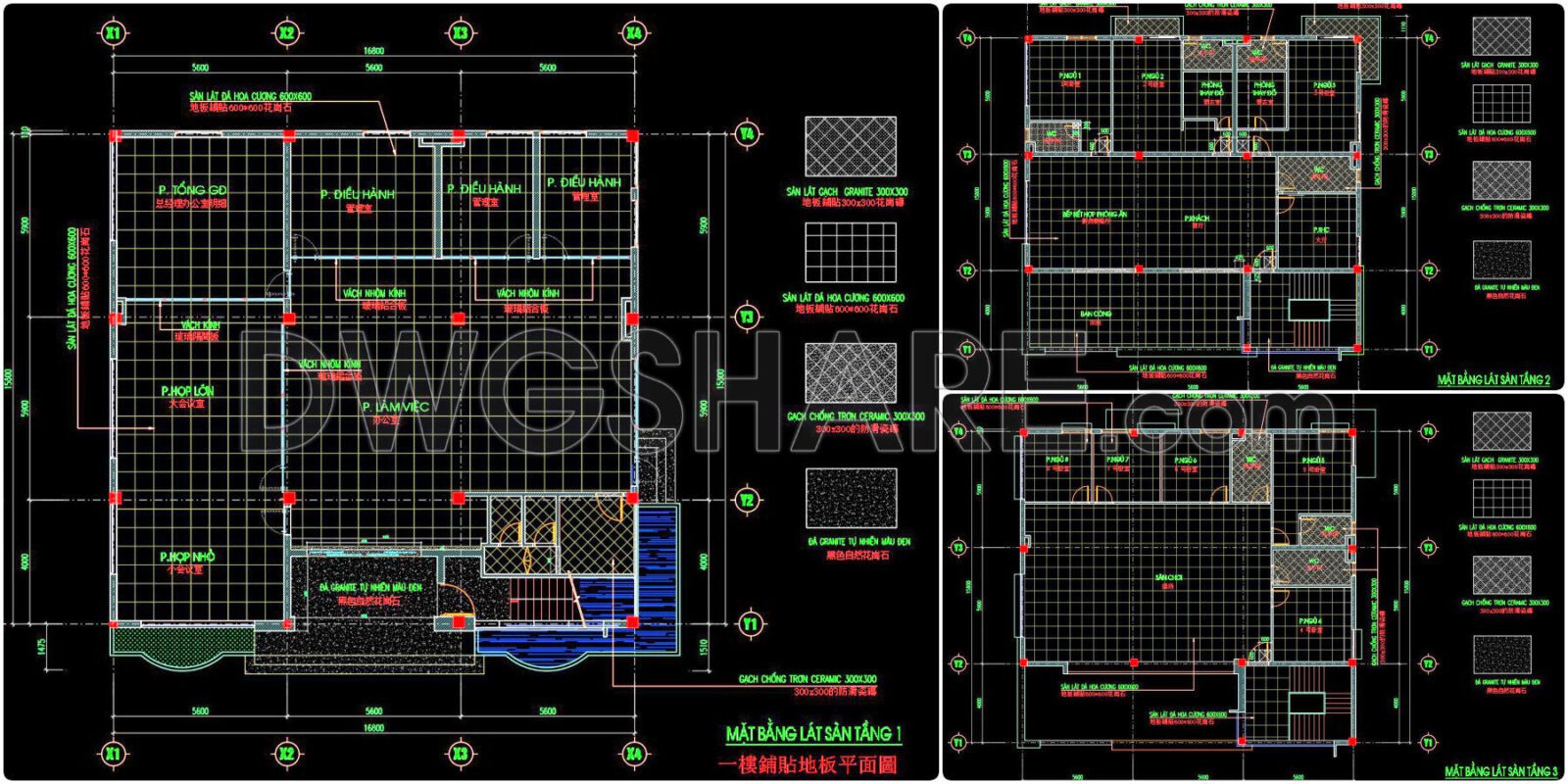 132. Free Download – Technical Floor Finishing Drawings for a 790m2 ...