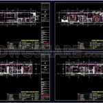 135. Free download electrical and internet cad drawings for 4-storey ...