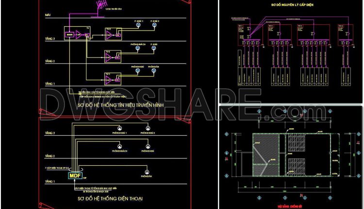 140. Free Download Electrical Design Drawings for a 3-Story Townhouse ...