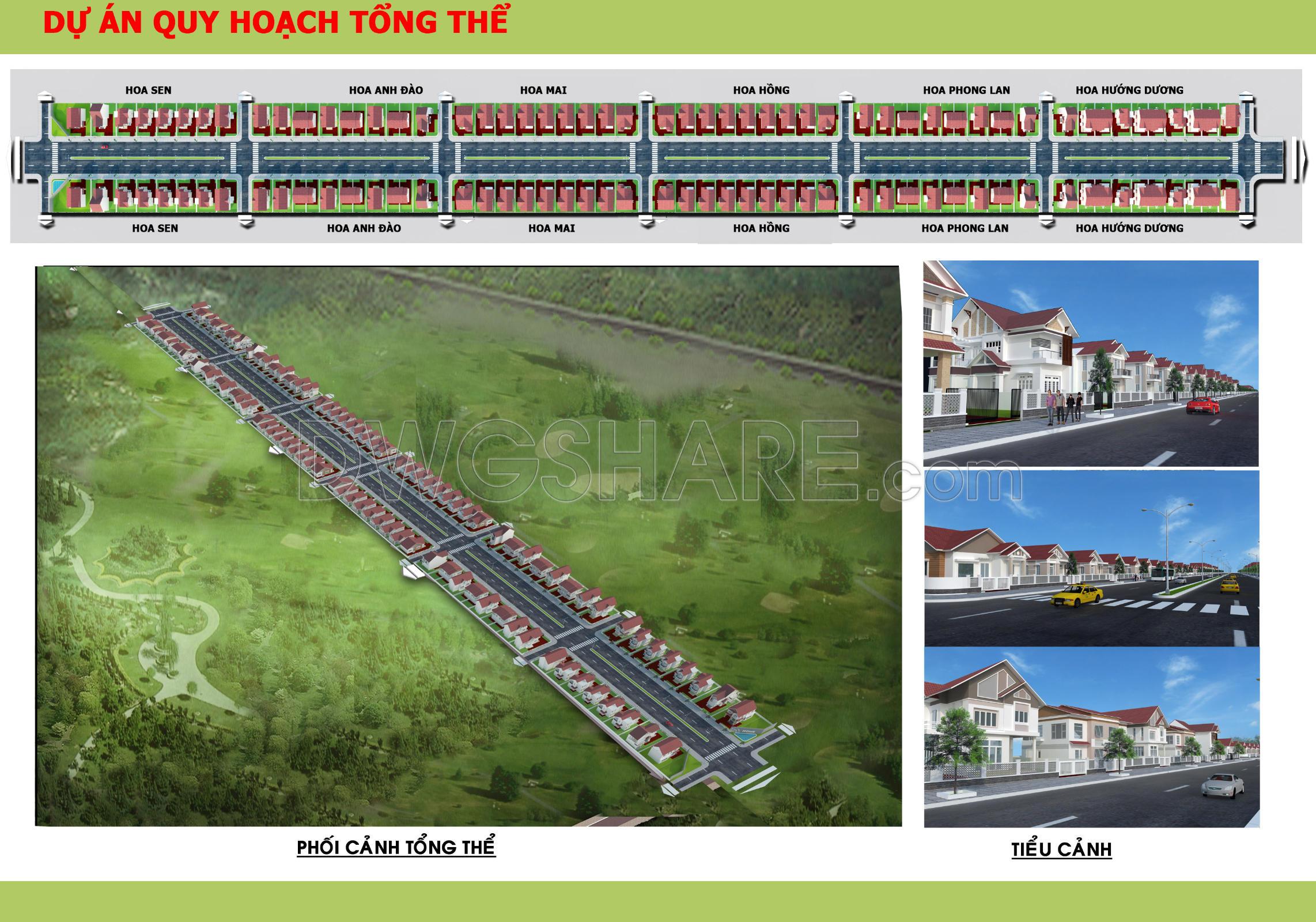 159. Download Urban Planning Cad Drawing – Hoang Thanh Urban Area, Kon ...