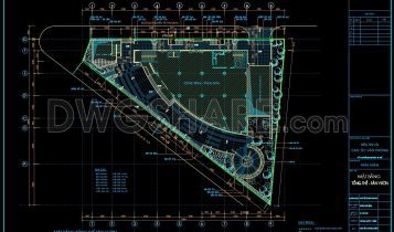 AutoCAD drawings of urban design and landscape design