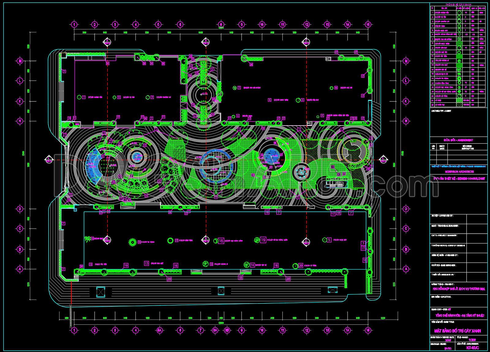 169. Free Download – Cad Drawings Of Green Landscape Design For ...
