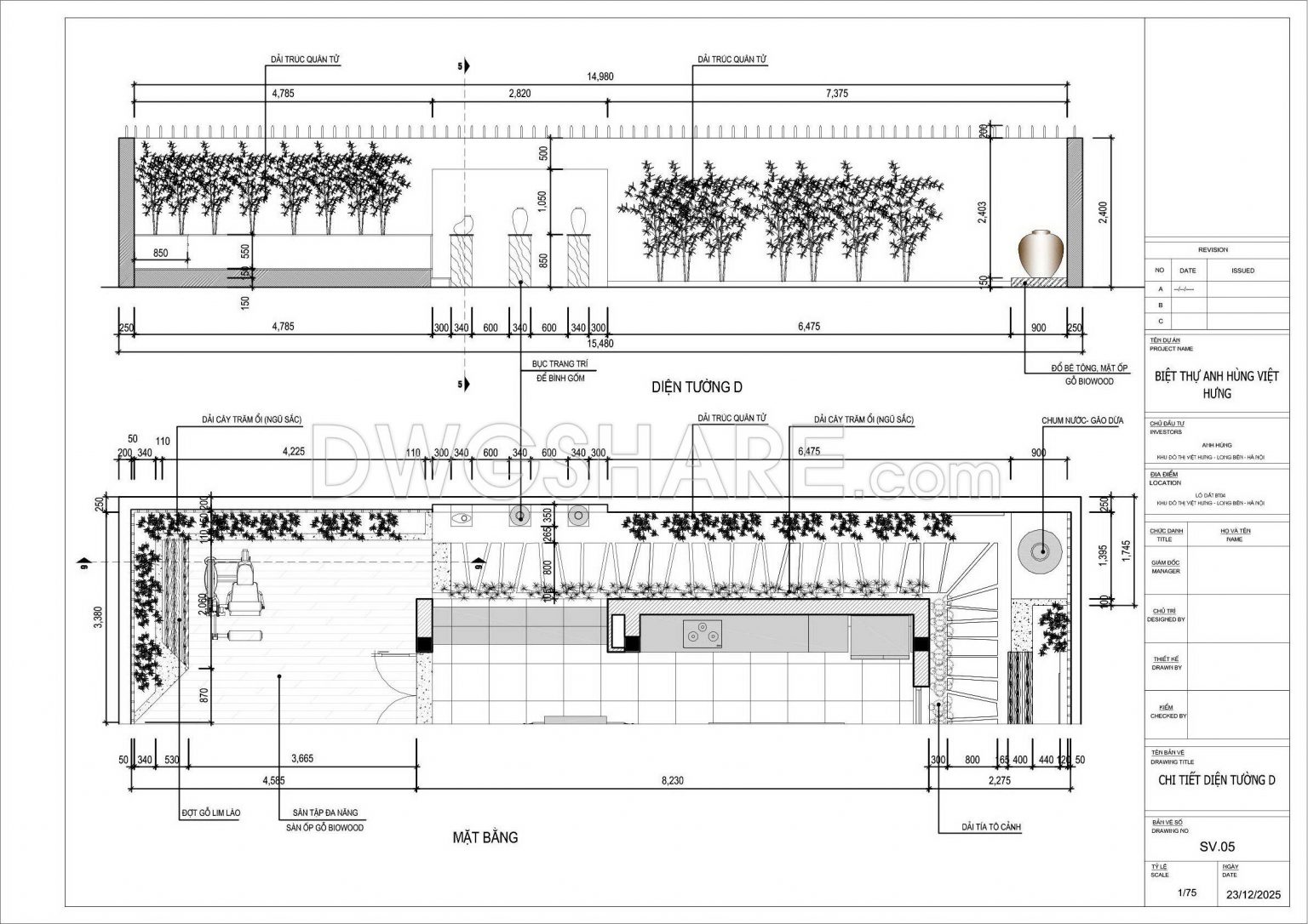 172. Villa Garden Design – Complete Architectural Drawings