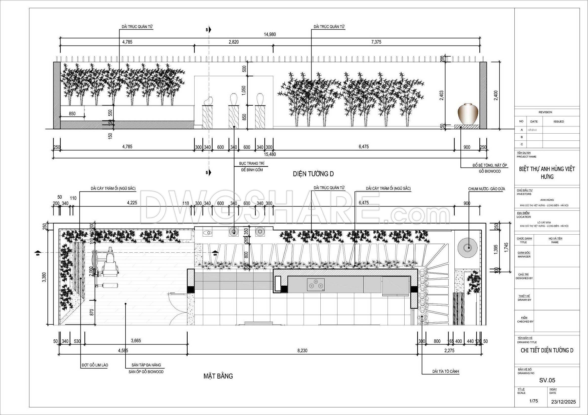 172. Villa Garden Design – Complete Architectural Drawings (5) - Free ...