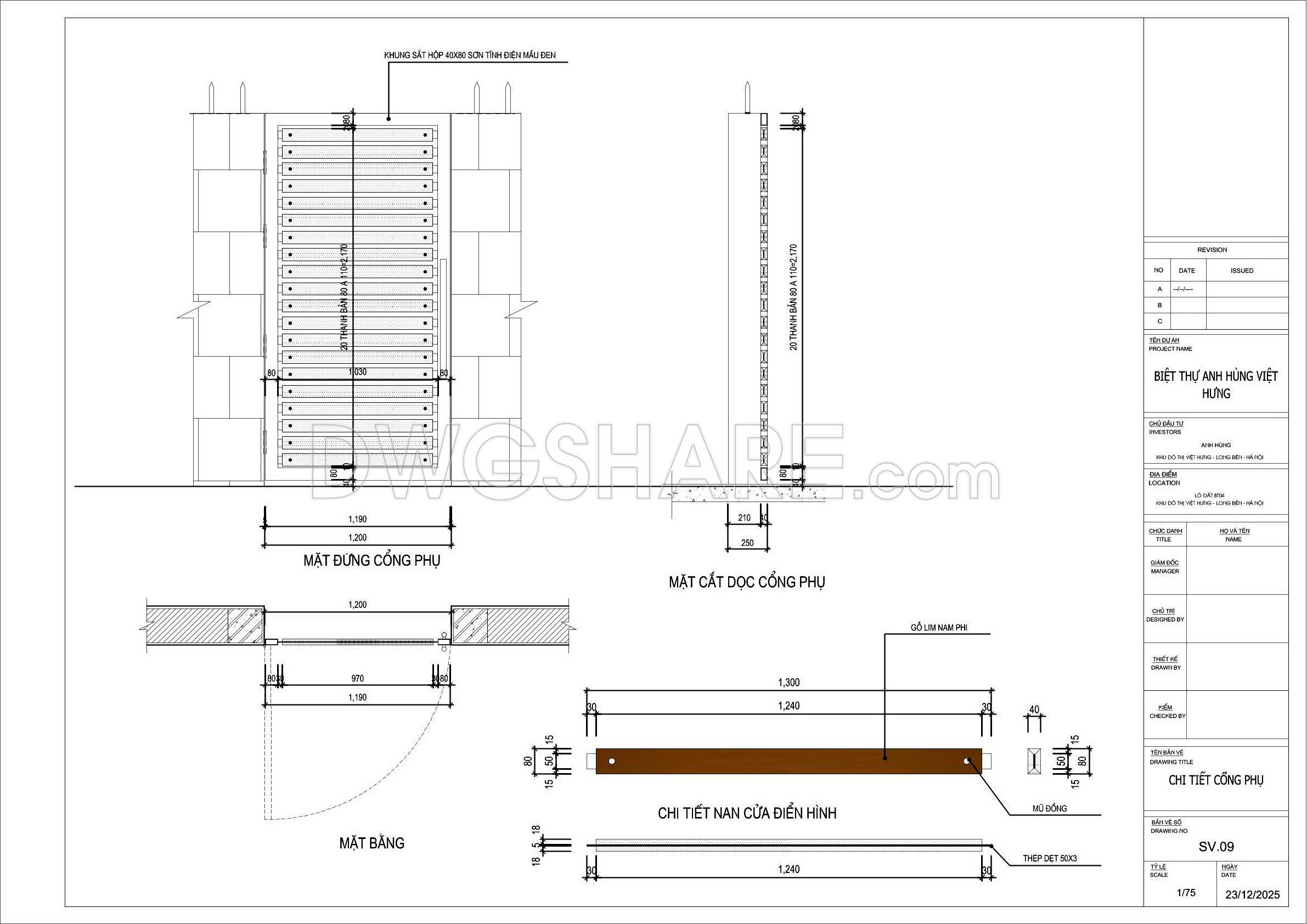172. Villa Garden Design – Complete Architectural Drawings