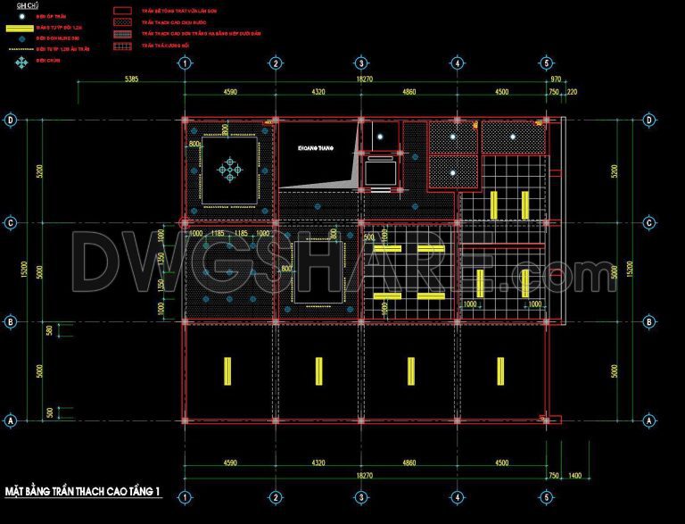 195. Free Download CAD Drawings of Ceiling and Lighting Layout for ...
