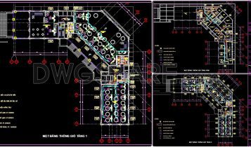 Includes an AutoCAD library with a compilation of drawings for hotel design