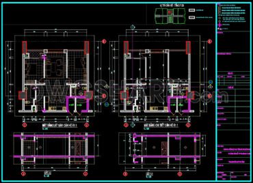 297. Free Download CAD Detailed Floor Plan of Apartment B1.1 – Full ...