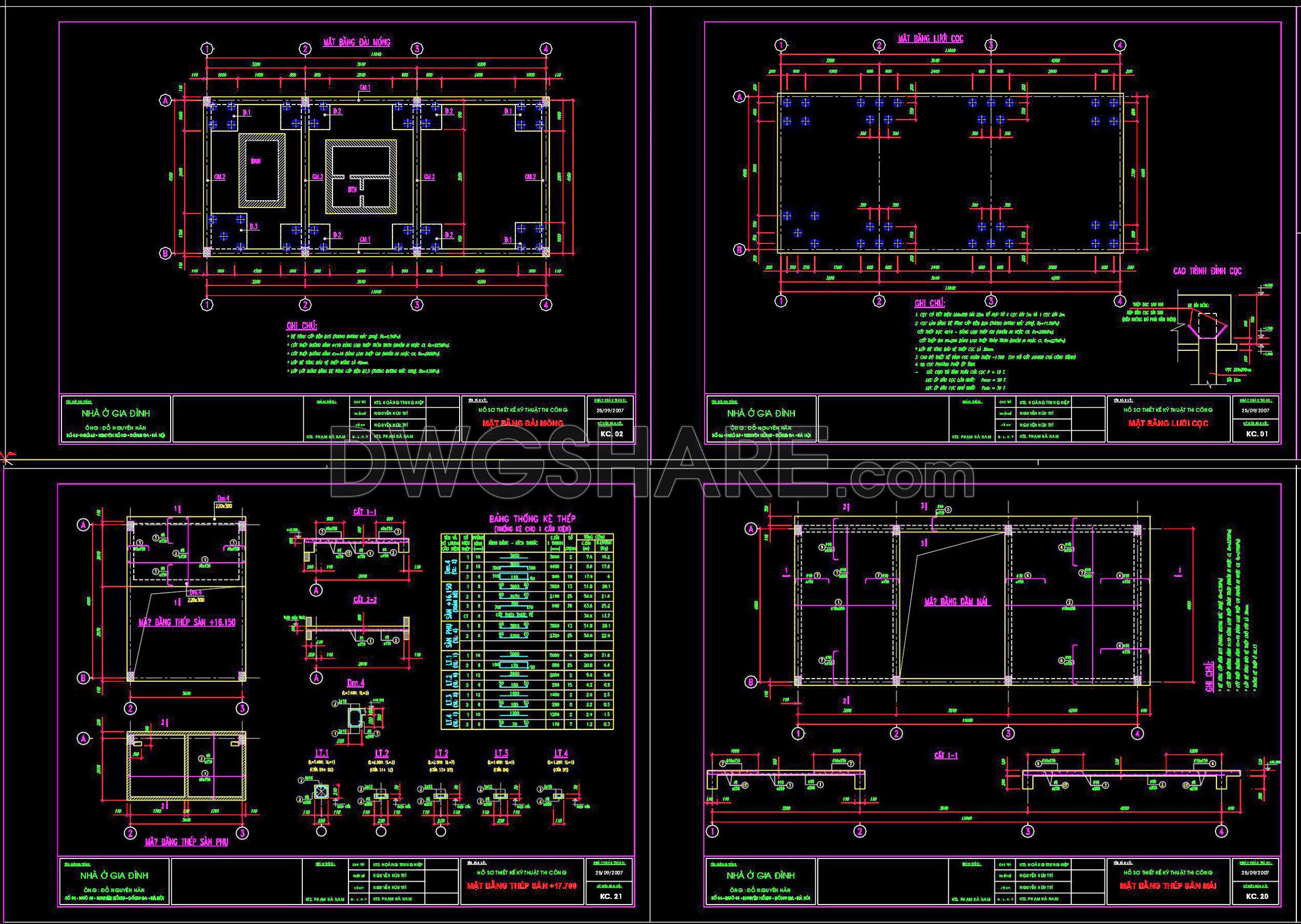 345. Free Download of Structural CAD Drawings for 5m x 12m Reinforced ...