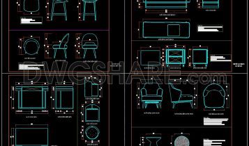 Table Archives - Free Cad Blocks, download DWG models for architects ...