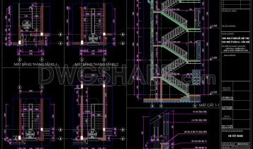 34. Free Download CAD Drawing – 20th Floor Plan of Mixed-Use Tower