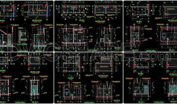 Bathroom CAD Blocks Free Download – High-Quality DWG Files