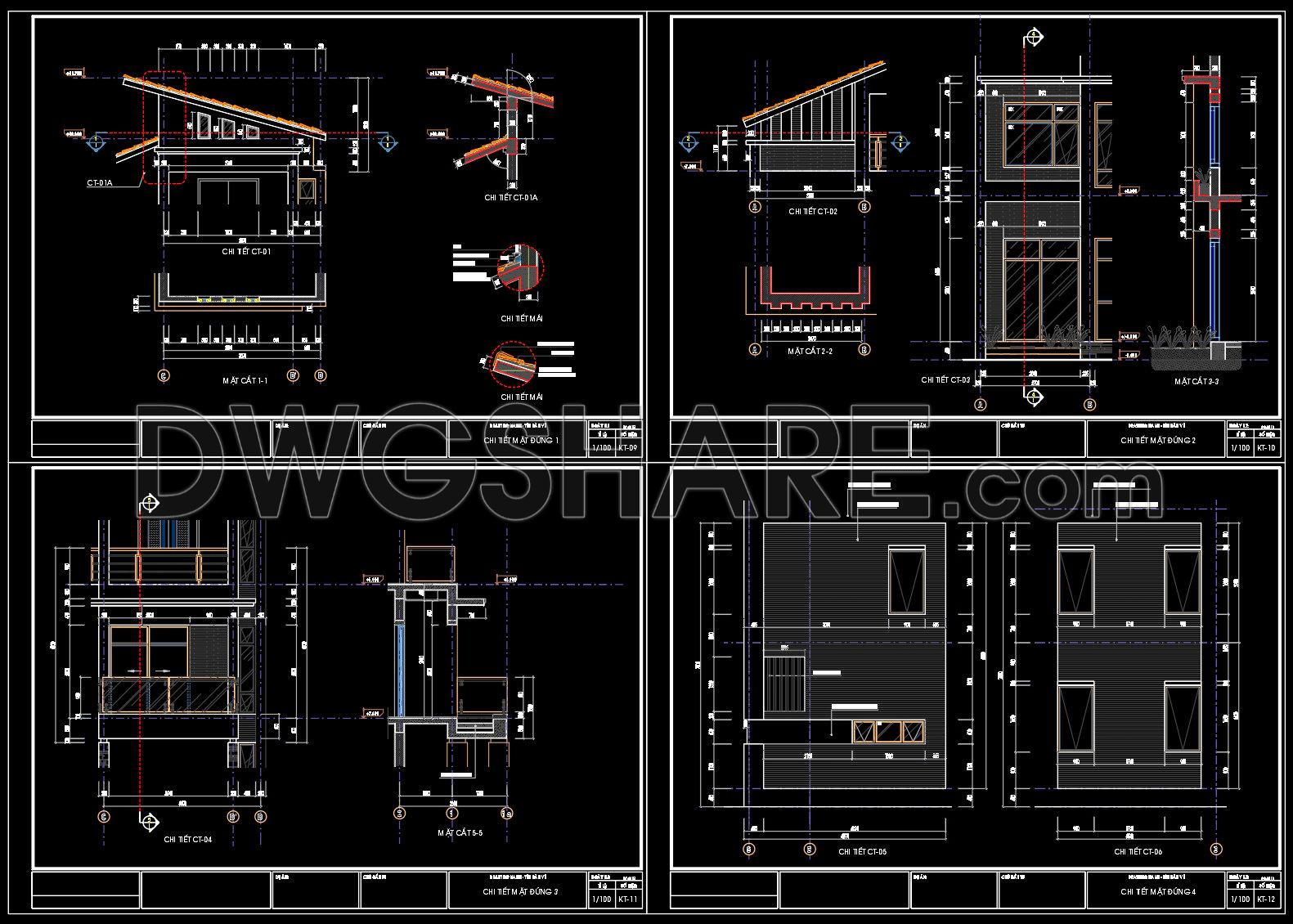 134. Free Download – Technical Floor Finishing Drawings for a 700m2 ...