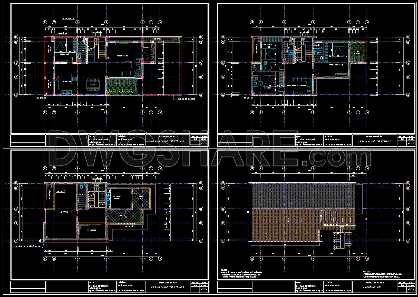 134. Free Download – Technical Floor Finishing Drawings for a 700m2 ...