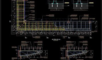 558. Free Download of Detailed CAD Drawings for Canopy Roof Wrapped
