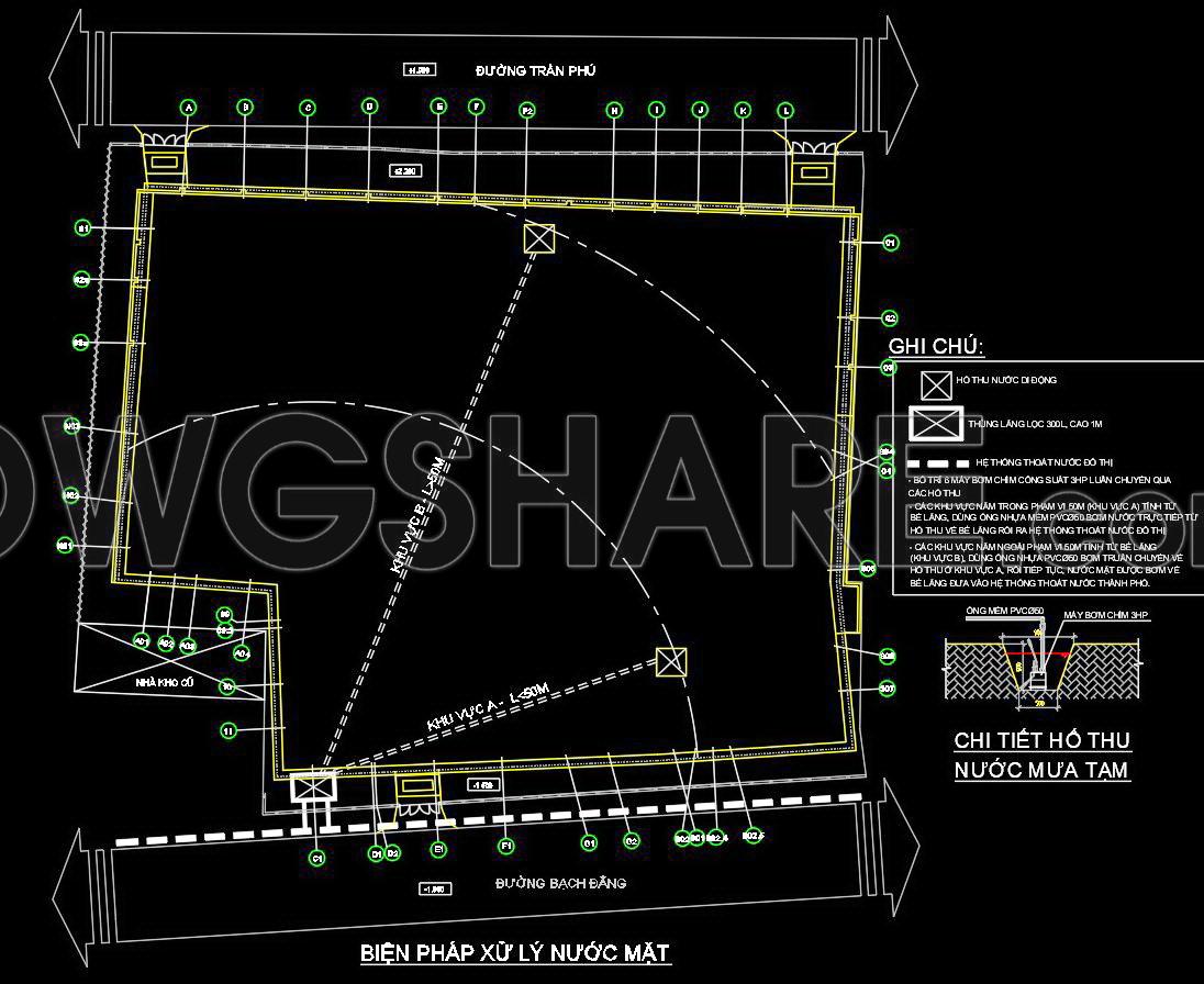 63. Download free construction method drawings for lake surface water ...