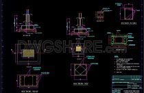 601. Free Download Structural CAD Template DWG for 20m High Water Tank ...