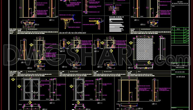 777. Free Download – Fire-Rated Doors, Glass Doors and Window CAD ...
