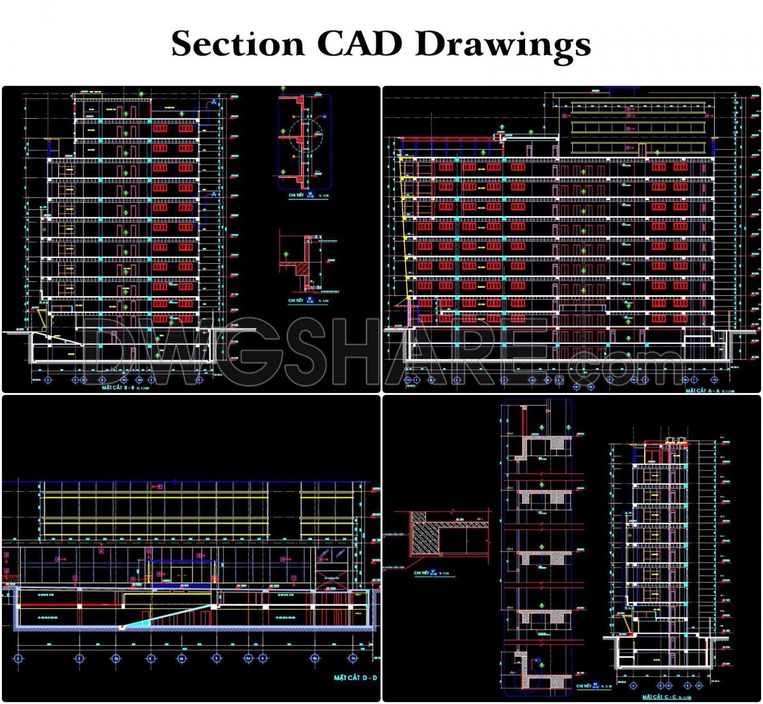 81. Download Free CAD Office Layout – 700 Square Meters