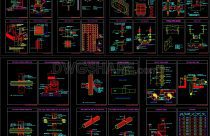 216. Free download of technical CAD drawings for the installation of ...