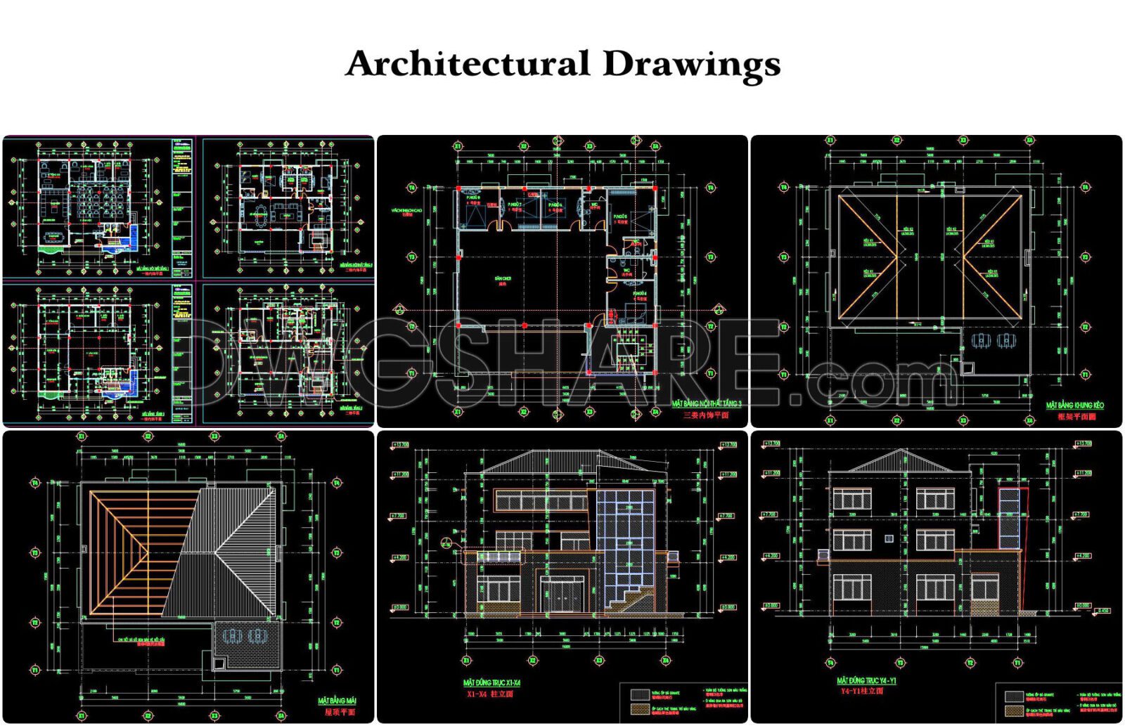 132. Free Download – Technical Floor Finishing Drawings for a 790m2 ...