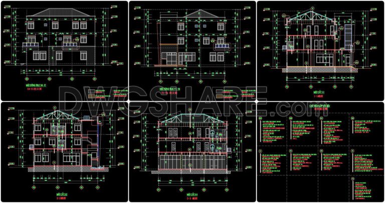 132. Free Download – Technical Floor Finishing Drawings for a 790m2 ...