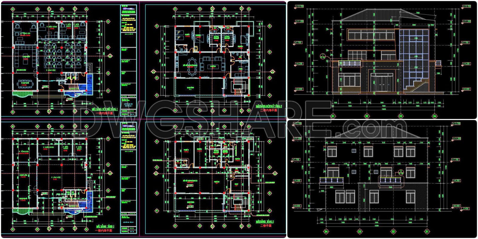 132. Free Download – Technical Floor Finishing Drawings for a 790m2 ...