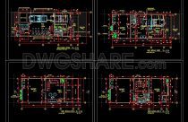 728. Free Download of Detailed Technical CAD Drawings for Various Cabinet and Drawer Handles