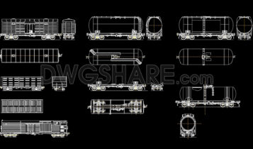 Free Drawing in Autocad: Transport CAD Blocks for format DWG