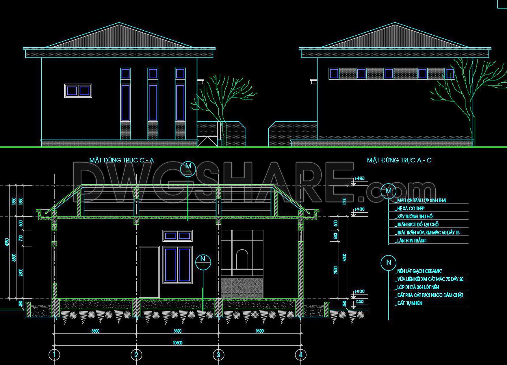 01. CAD drawings for the design of a commune central post office with a ...
