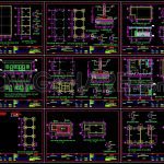 02. Free download of gas station design drawings with a total area of ...