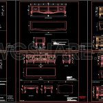 101. Cad Drawings – Modern & Classic Tv Cabinet Detail Collection (26 ...