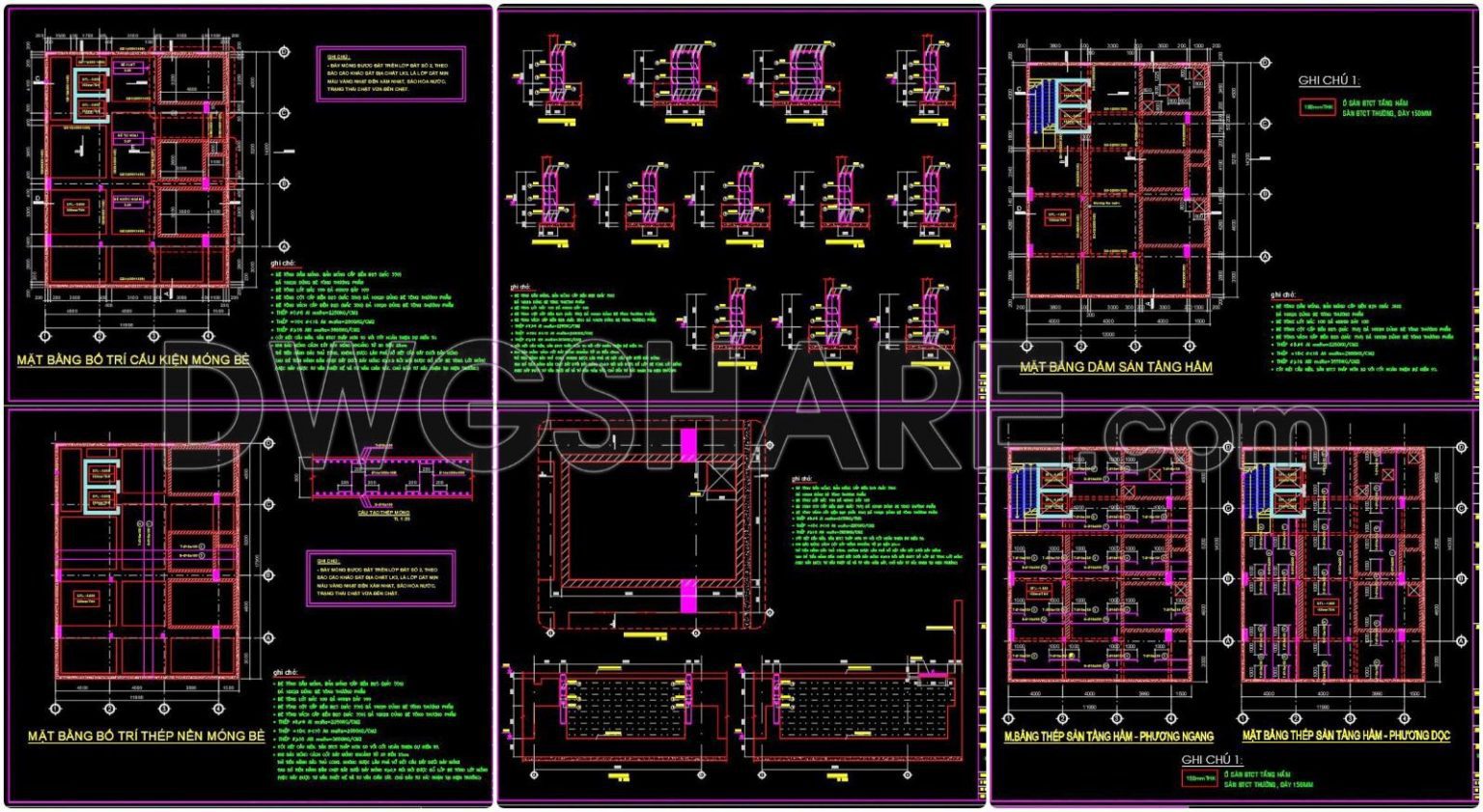 102. Free Download Typical Layout Plan of 8-Storey Hotel