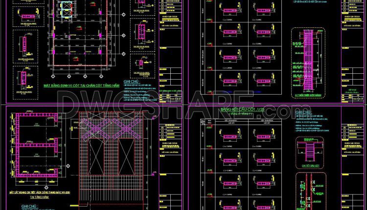 102. Download Cicilia Hotel Architectural And Structural Cad Drawings ...