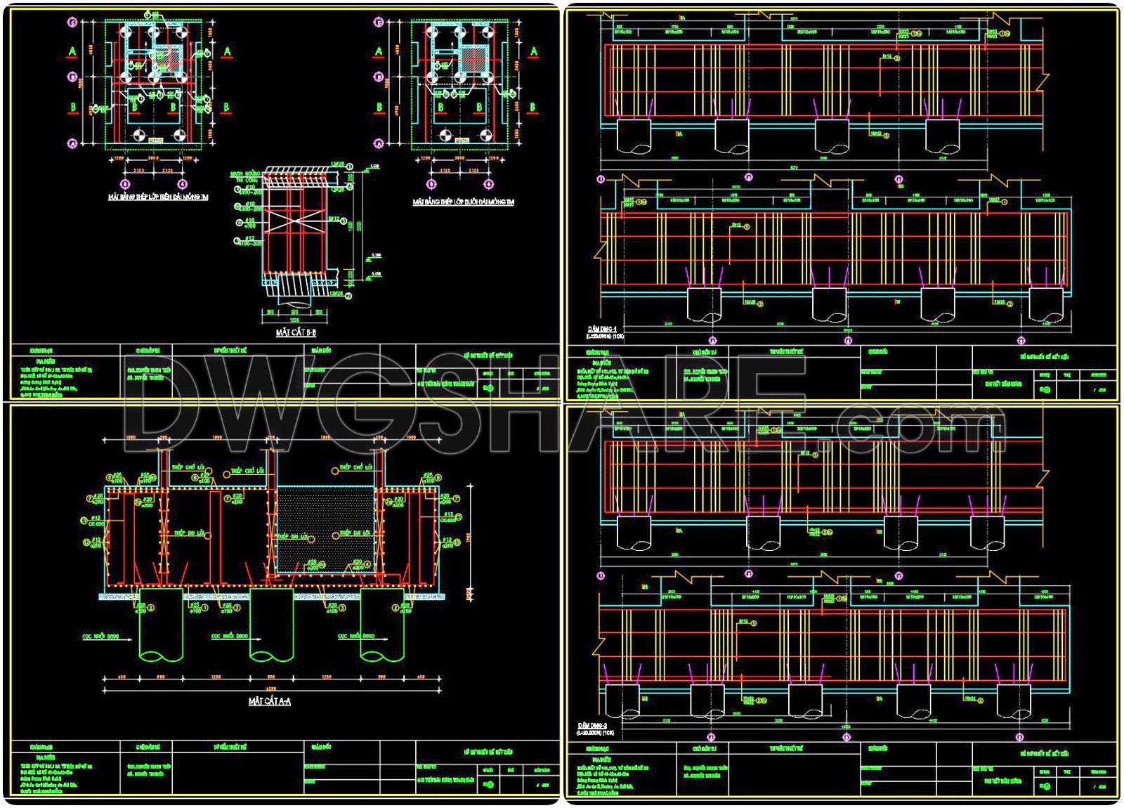104. Structural Drawings (2) - Free Cad Blocks, download DWG models for ...