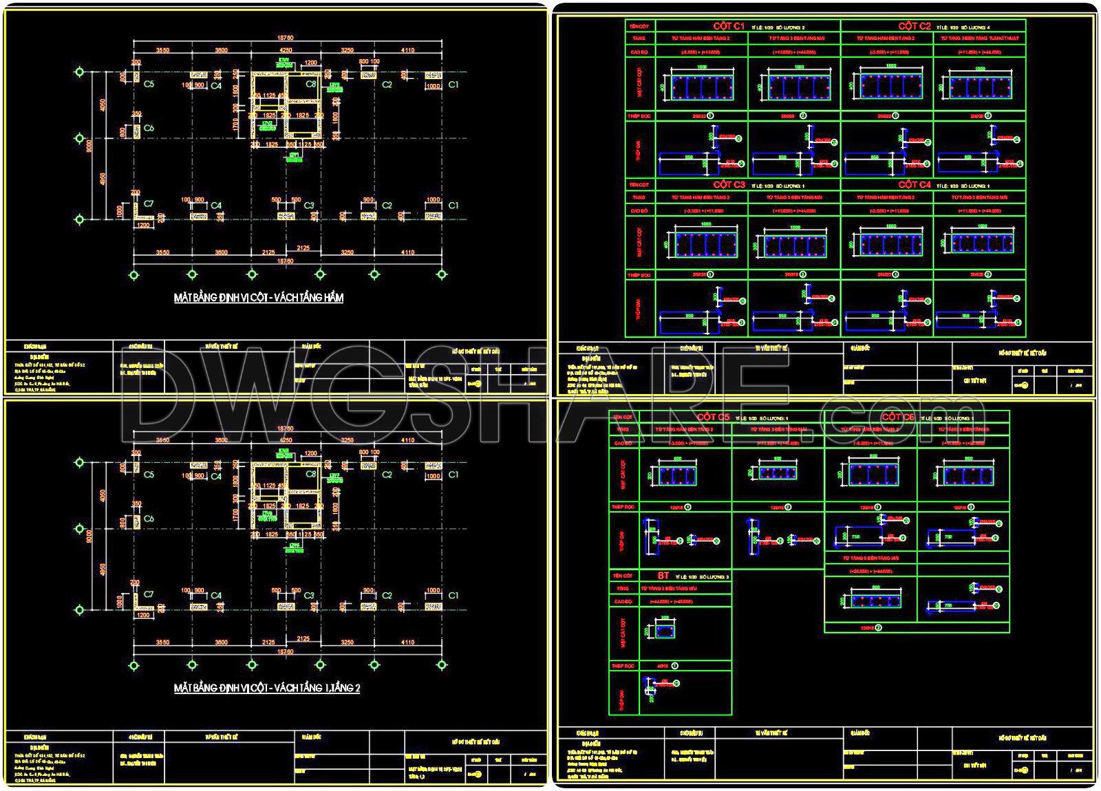 104. Structural Drawings (4) - Free Cad Blocks, download DWG models for ...