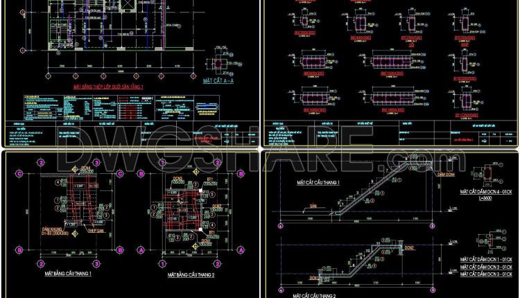 104. Structural Drawings (7) - Free Cad Blocks, download DWG models for ...
