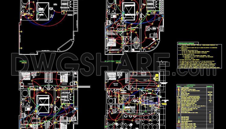 114. Download Small Hotel Architectural AutoCAD DWG Drawings (3) - Free ...