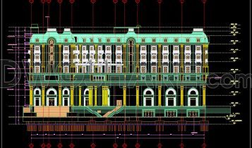 Includes an AutoCAD library with a compilation of drawings for hotel design
