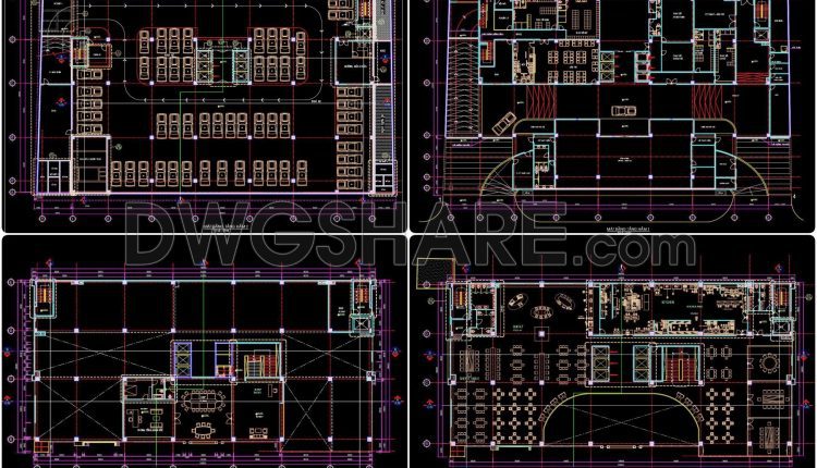 117. Download Architectural Drawings Of Galina Hotel Autocad Dwg (1 ...