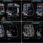 119. Free AutoCAD DWG Interior lighting layouts for high-rise hotel ...