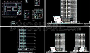 Includes an AutoCAD library with a compilation of drawings for hotel design