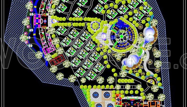 138. Free download of CAD drawings – Sustainable 5-Star Hotel & Spa (1 ...