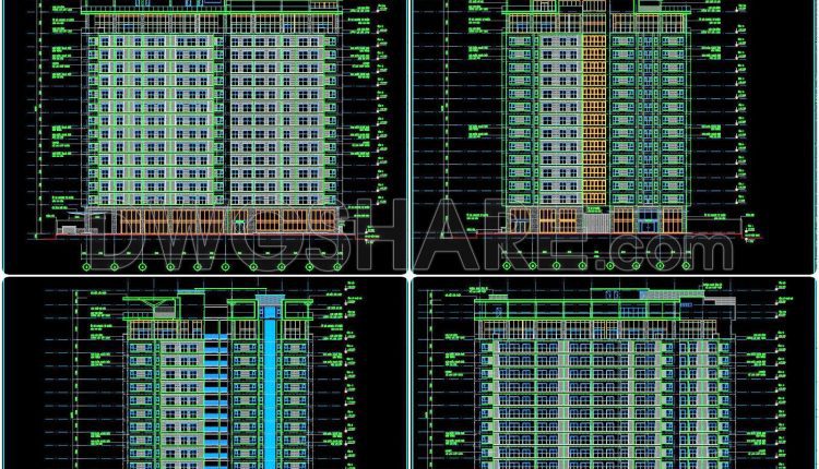 160. Elevation Drawings - Free Cad Blocks, download DWG models for ...