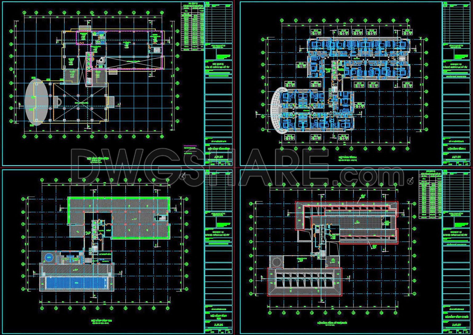 160. Free download Functional layout floor plan of the 2nd floor of a 5 ...