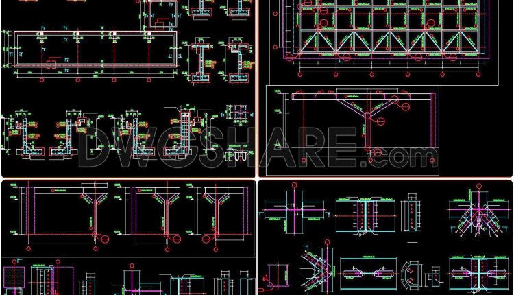 160. Structural Drawings (1) - Free Cad Blocks, download DWG models for ...