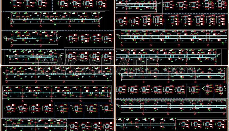 160. Structural Drawings (6) - Free Cad Blocks, download DWG models for ...