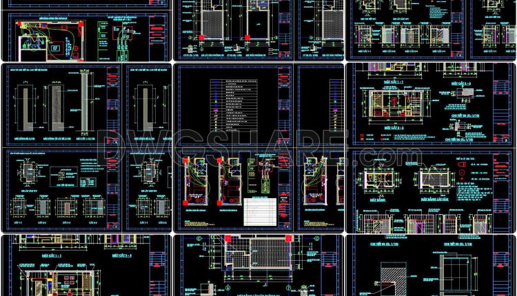 161. Download Architectural Design Drawings Of A 16-storey Hotel With A ...