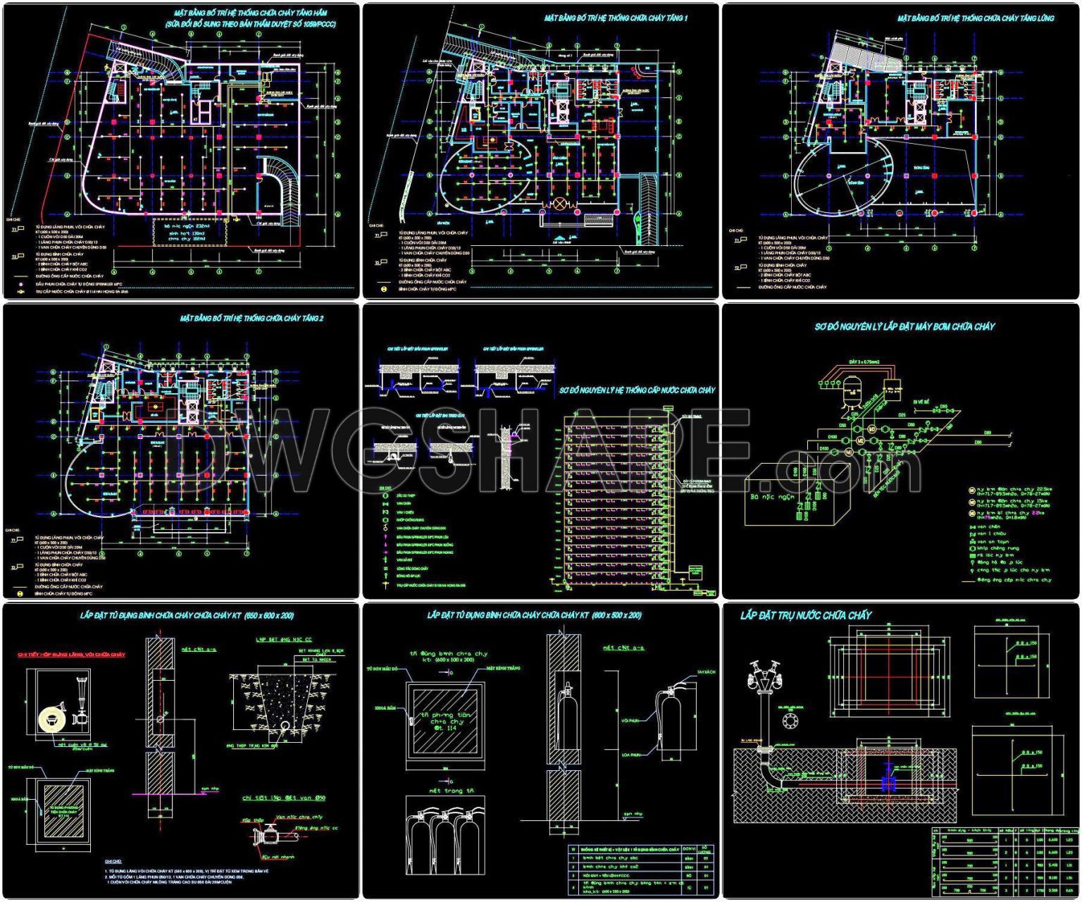 161. Free Download Hotel Typical Floor Plan CAD Drawing – Interior ...